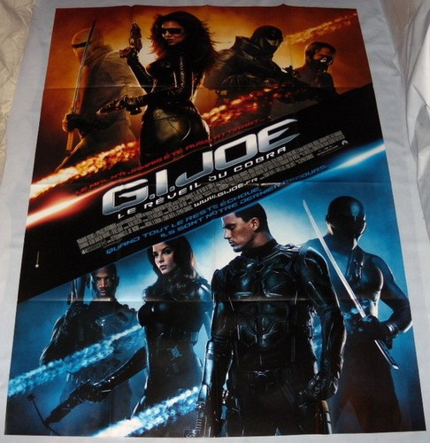 GI JOE : RiSE OF COBRA Christopher Eccleston Gordon-Levitt LARGE French ...