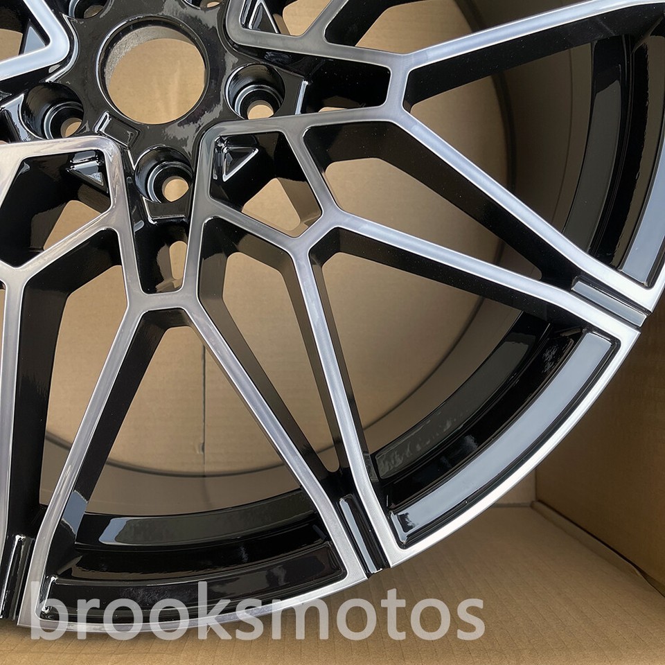 19" SQUARE SETUP WHEEL RIM FIT 2009-2016 BMW 5 SERIES 535 550 826 F10 ...