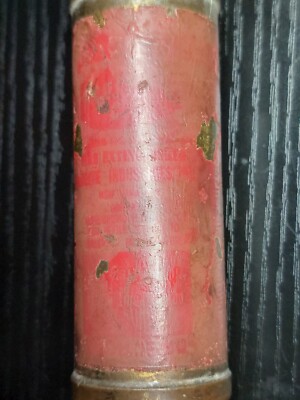 Vintage Motorcycle Mini Presto Brass Fire Extinguisher 5.5" Collectible ...