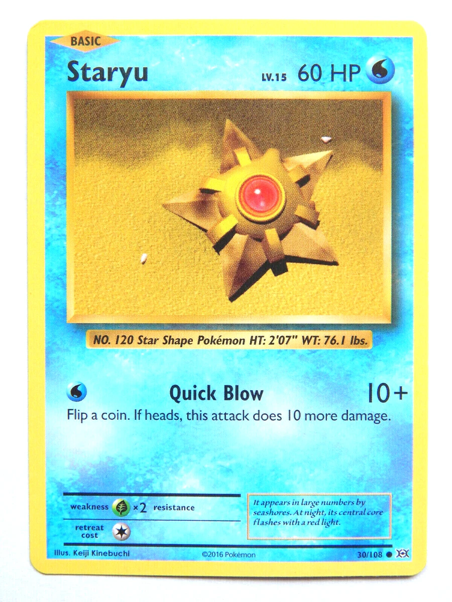 Staryu Card