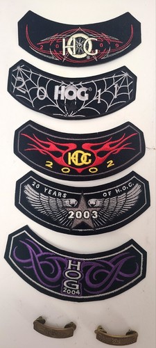 HOG Harley Owners Group Official Patches and Badges MC Biker ...