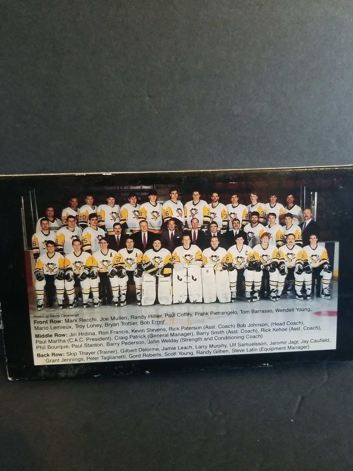 PITTSBURGH PENGUINS 90-91 VHS ONE FROM THE HEART Stanley Cup Champions ...