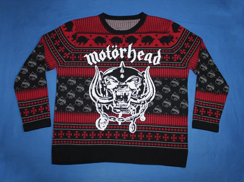 Motorhead Holiday Sweater Sweatshirt Christmas Sweats Jumper 2XL ...