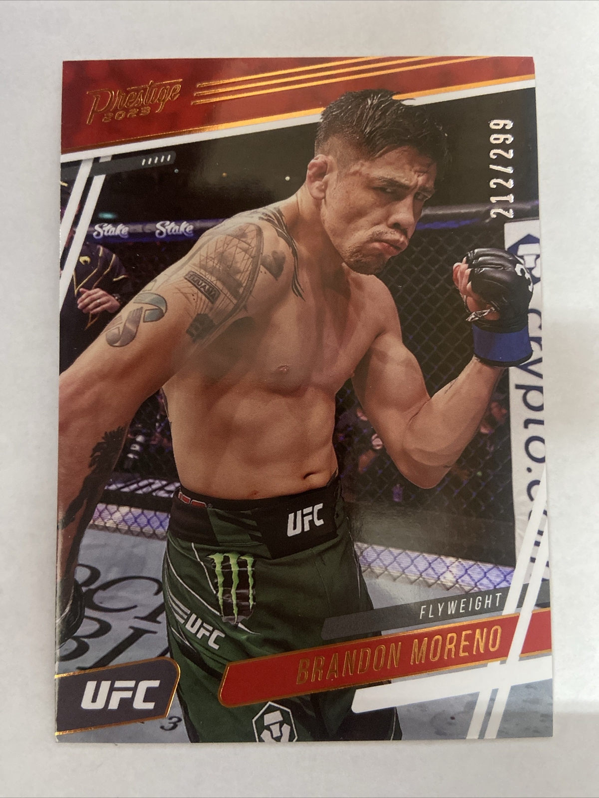 2023 Panini Chronicles UFC - Prestige Brandon Moreno #176 Bronze /299 ...