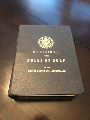 Decisions of golf rules book | eBay