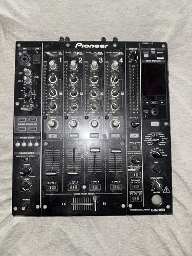Pioneer DJM-850-K 4-Channel Digital DJ Mixer (Black) | eBay