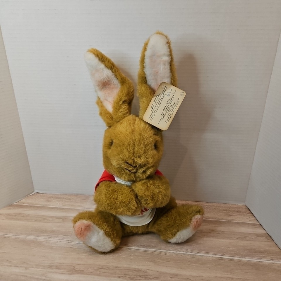 Vintage Coca-Cola Bunny Rabbit Made By Trudy Toys In 1980 - Washable ...