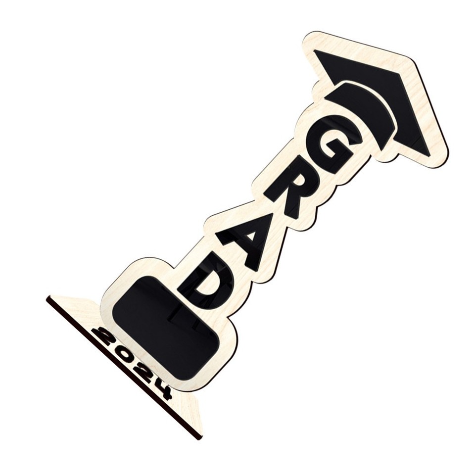 Doctoral Sign Graduation Party Layout Prop Congrats Grad Table Ornament ...