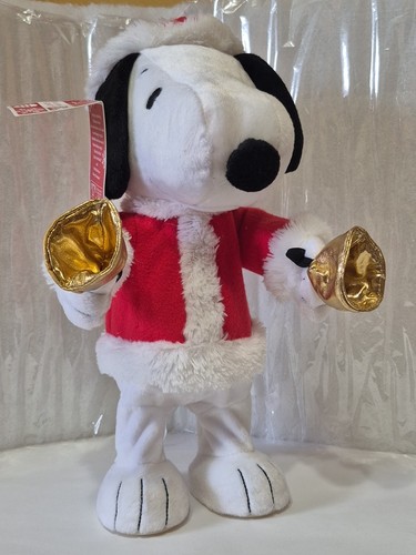 Hallmark 2011 Snoopy Peanuts Plush Bell Ringer Christmas Musical ...