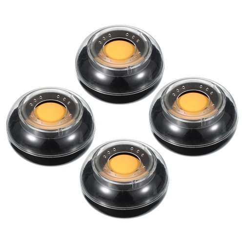 Fingertip Moistener, 4 Pcs 3 Inch Non-Slip Finger Damper, Black ...