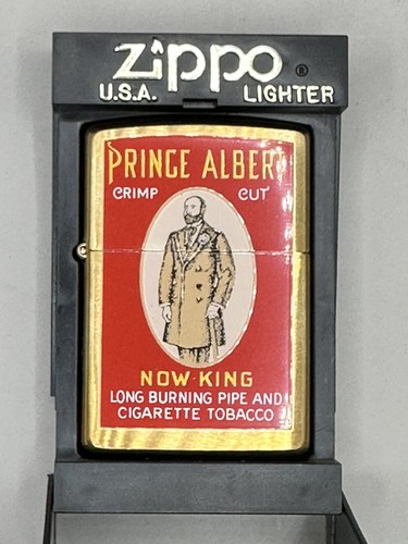 Vintage 1999 Prince Albert Now Kong Brass Zippo Lighter Rare | eBay