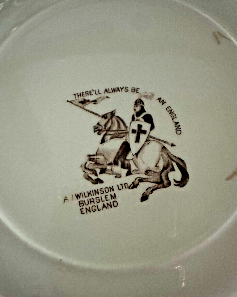 Original Queen Elizabeth 1953 Coronation Plate w/ Gold Trim, Rare ...