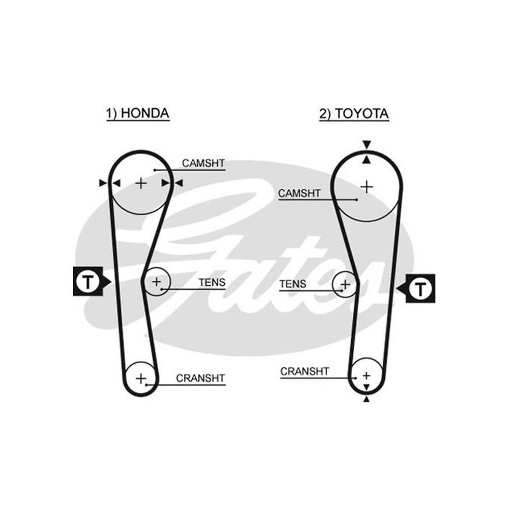 New Genuine GATES Timing Belt #T239 | eBay