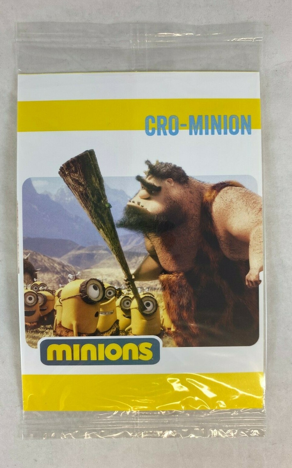 PROMO CARD: VUDU by WALMART MINIONS (2016 DVD Release) "CRO-MINION" 4X5 ...