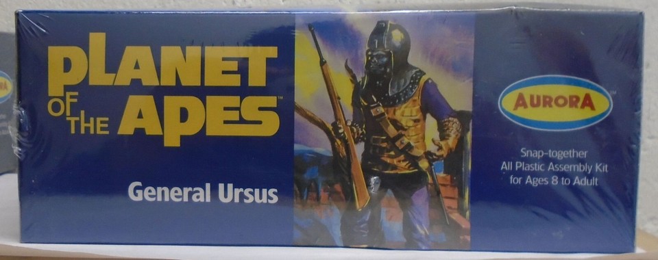 Planet Of The Apes General Ursus Plastic Model Kit Aurora POTA #6806 ...