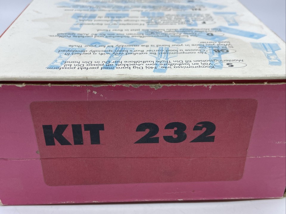 NEW IN BOX Thule 232 Roof Rack Aero 400XT Fit Kit Dodge Chrysler Neon ...