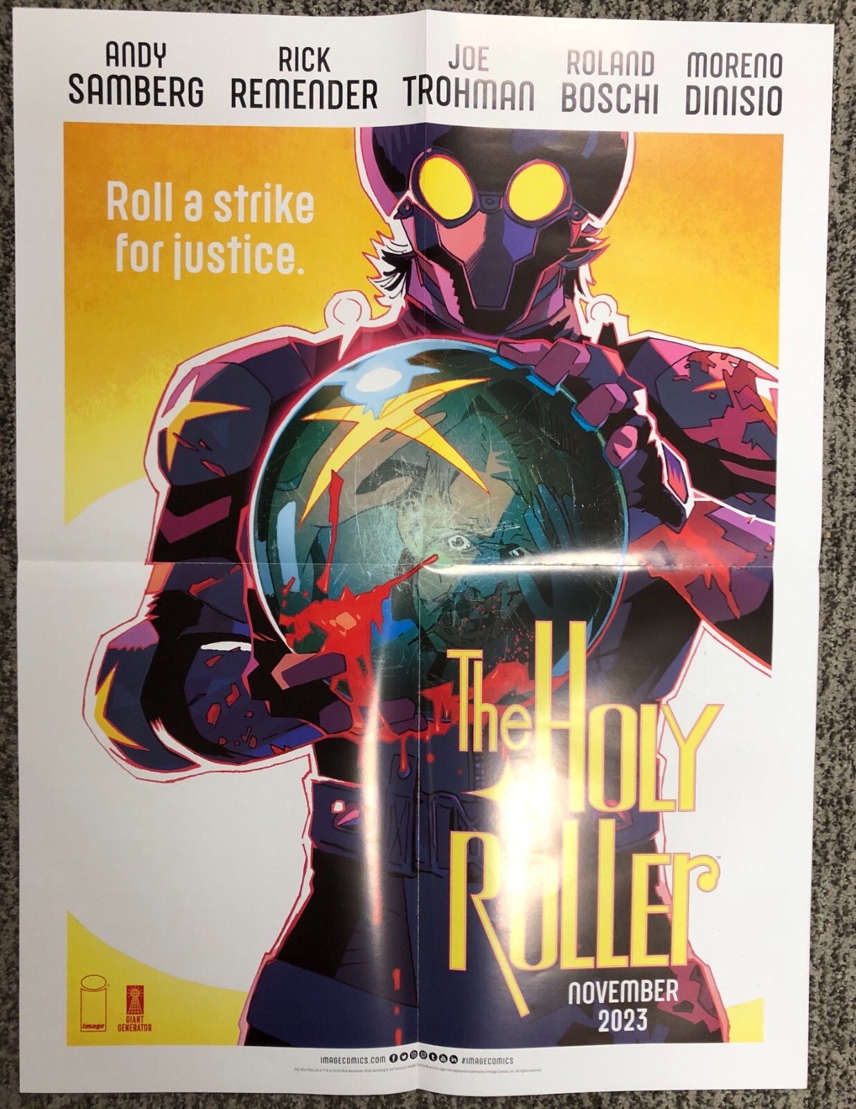 THE HOLY ROLLER/RICK REMENDER BOOKS REVERSIBLE IMAGE COMICS PROMO ...