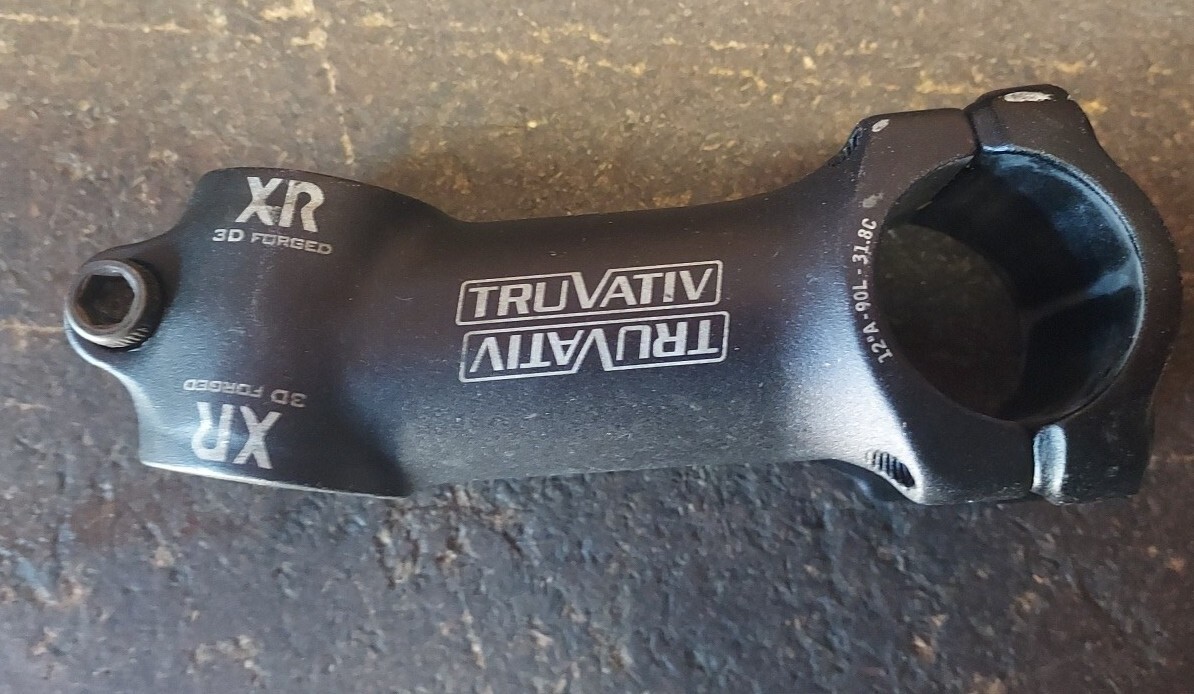 Truvativ XR Road or Mountain Stem - Aluminum - 10 deg 90mm 31.8mm Clamp x 1-1/8" | eBay