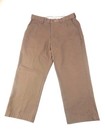Covington Khaki Slacks 34W 23L (Hemmed 23L) Womens Stretch Band Waist ...