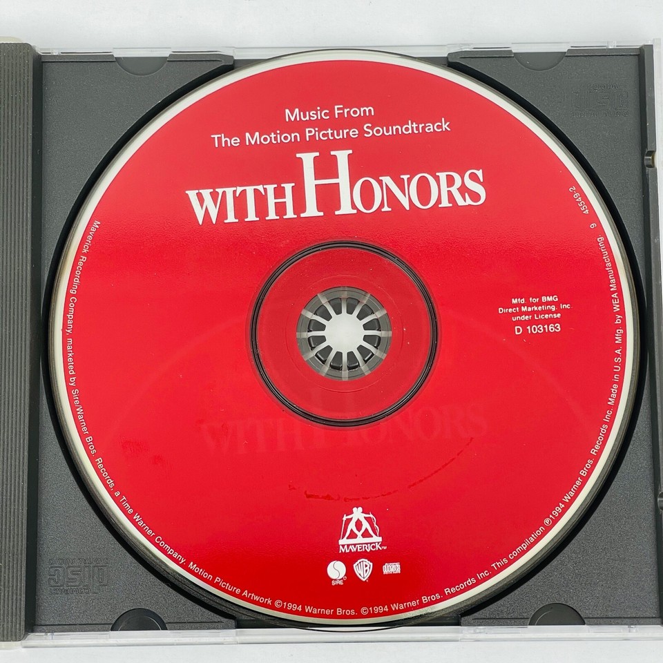 Music From The Motion Picture Soundtrack With Honors CD 1994 by Various ...