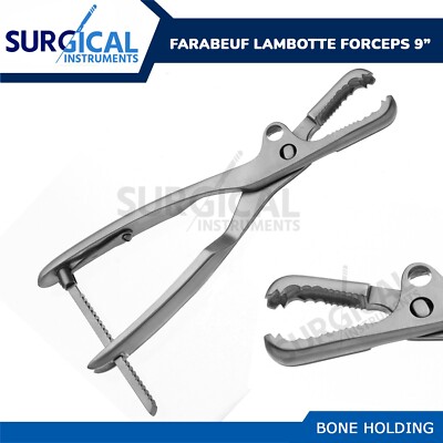 Farabeuf Lambotte Bone Holding Forceps Orthopedic Surgical Instruments ...