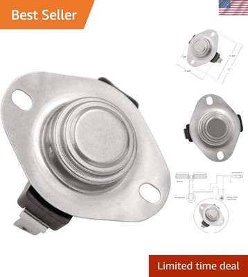 Snap Disc Thermostat for Wood Stove – 100°F ON / 85°F OFF for Efficient ...