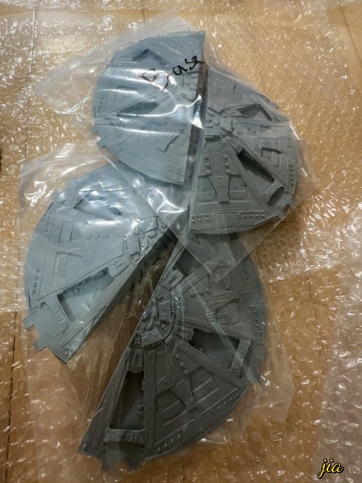 1/3600 Battlestar Galactica(1978) Assemble Model Kit W/base 3D Printing ...