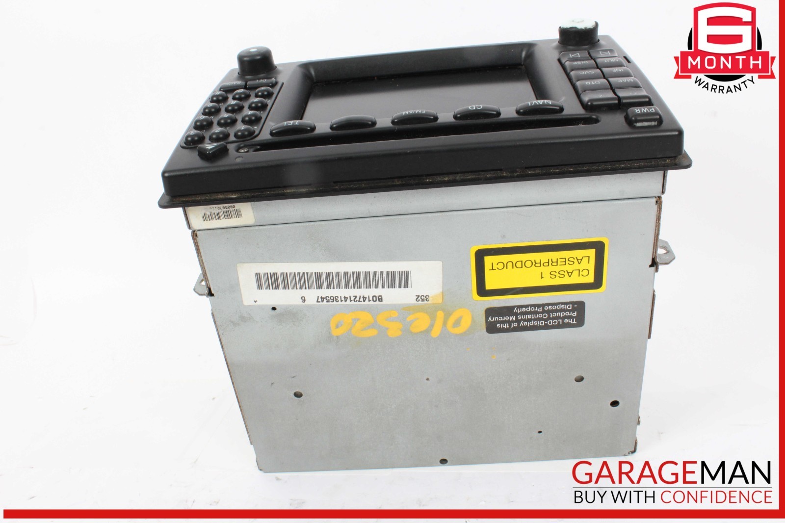 00-03 Mercedes W210 E320 E430 Comand Head Unit Navigation Radio CD ...