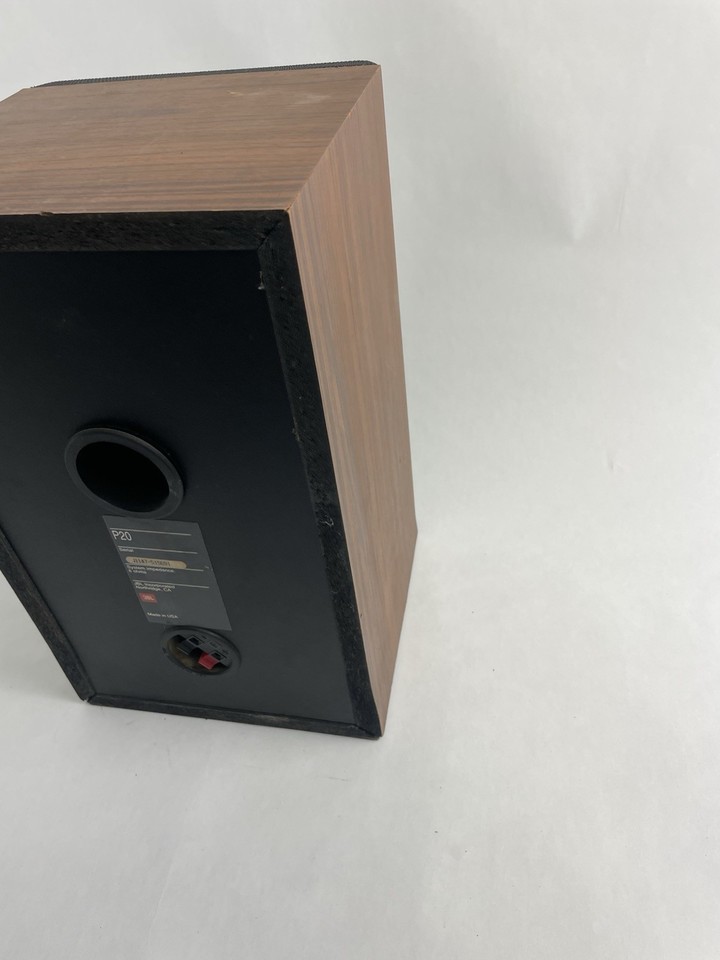 1 x JBL P20 bookshelf speaker wood grain black front sounds great | eBay
