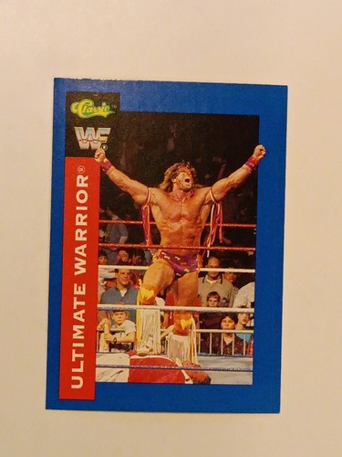 1991 Classic WWF #100 Ultimate Warrior Trading Card | eBay
