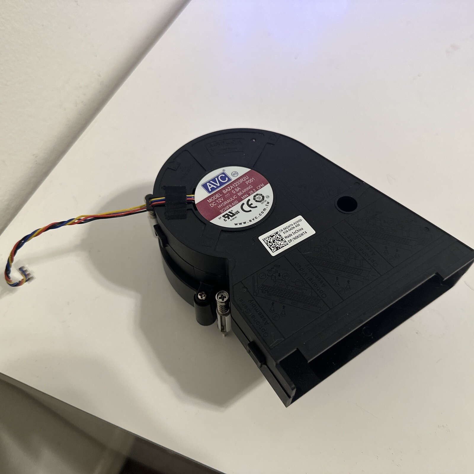 Dell Optiplex 3070 12cm DC 12v 0.80a Air Blower Heatsink Fan Kgwt4 for ...