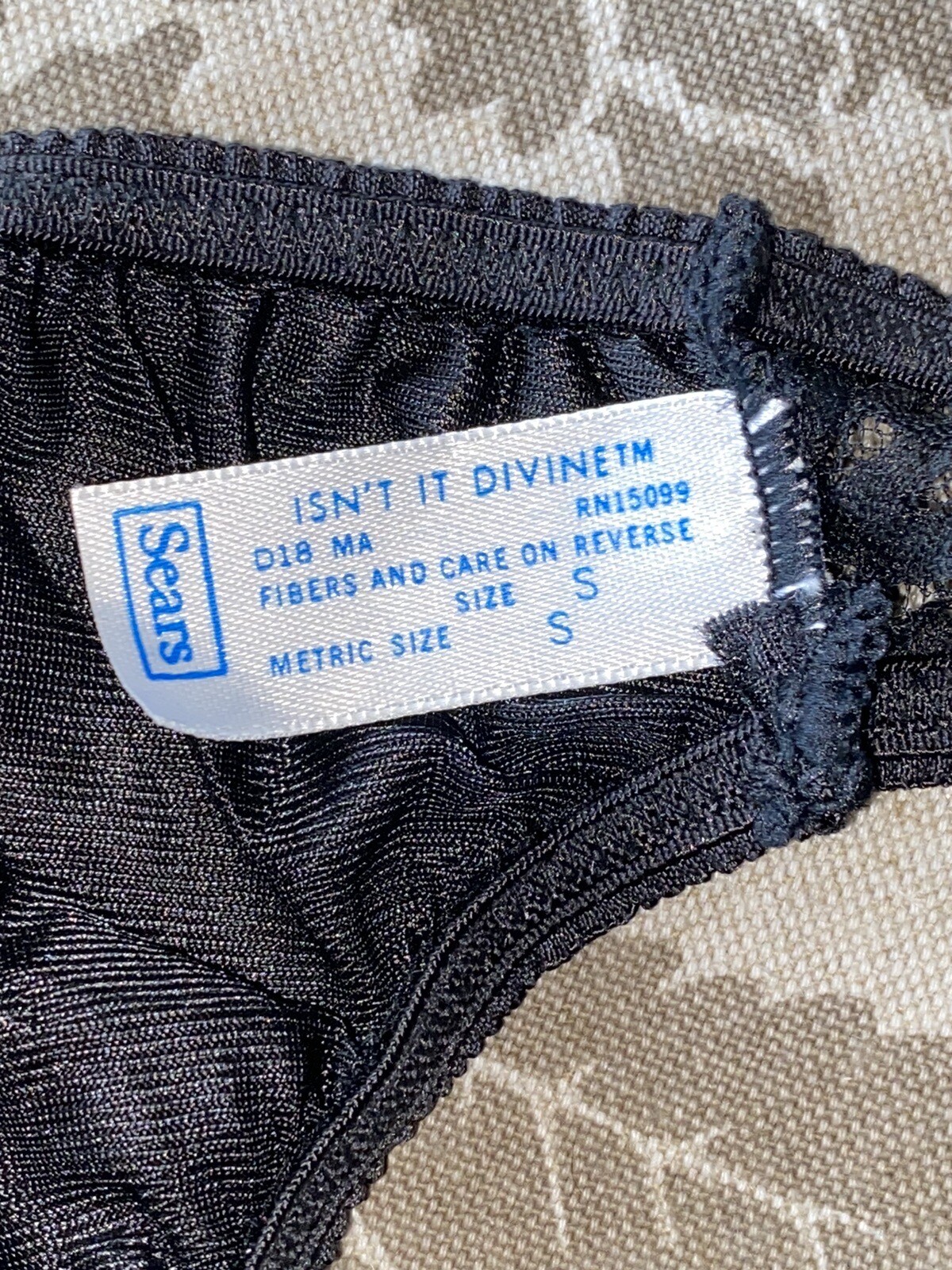 Vintage Sears Isn’t It Devine Panty Nylon Antron S Bl… - Gem