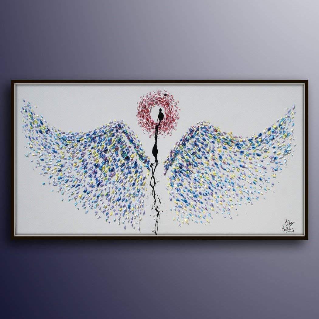 Abstract Angel Wing Drawings