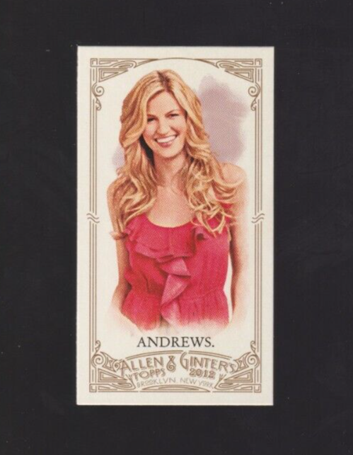 2012 Topps Allen and Ginter Mini #75 Erin Andrews - 978 - 🔥🏈🔥 | eBay