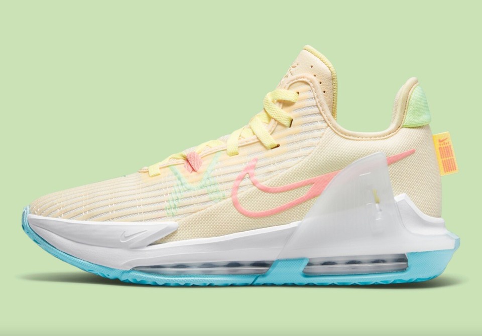 Men’s Size 14 Nike LeBron Witness VI Easter Basketball Shoe Coconut ...