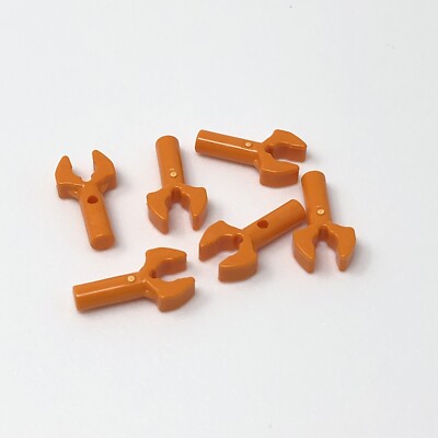 48729b LEGO Parts Bar 1L w/ Clip ORANGE (6) | eBay