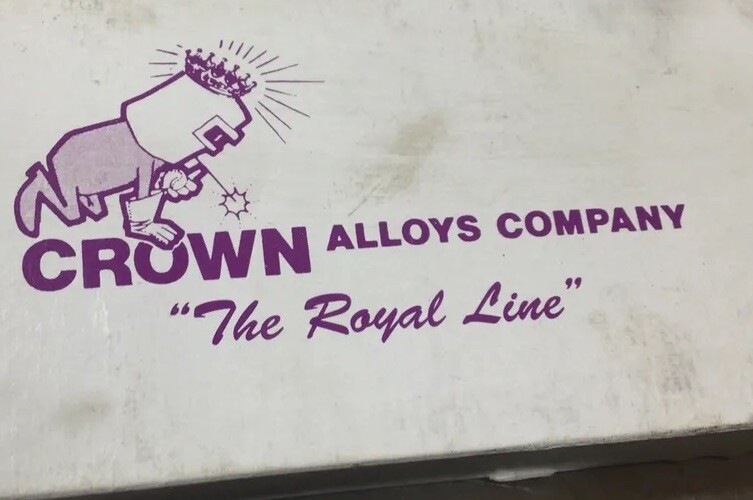 CROWN ALLOYS ROYAL 260 Welding Rods NOS SURPLUS | eBay
