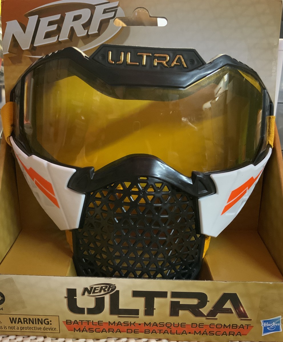 ナーフ アメリカ 直輸入 F0034 NERF Ultra Battle Mask - Adjustable Head Strap ...