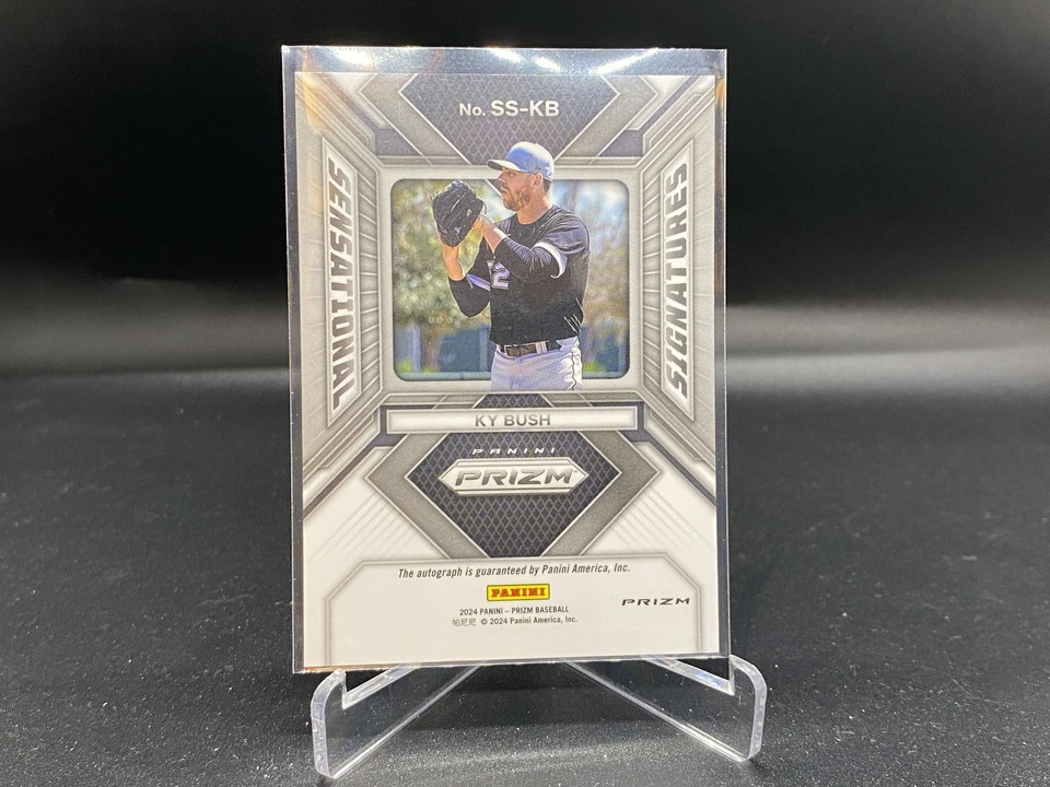 Ky Bush 2024 Prizm Sensational Signatures Green Auto SS-KB White Sox | eBay