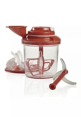 TUPPERWARE POWER CHEF™ PREMIUM SYSTEM Chili Red NEW | eBay