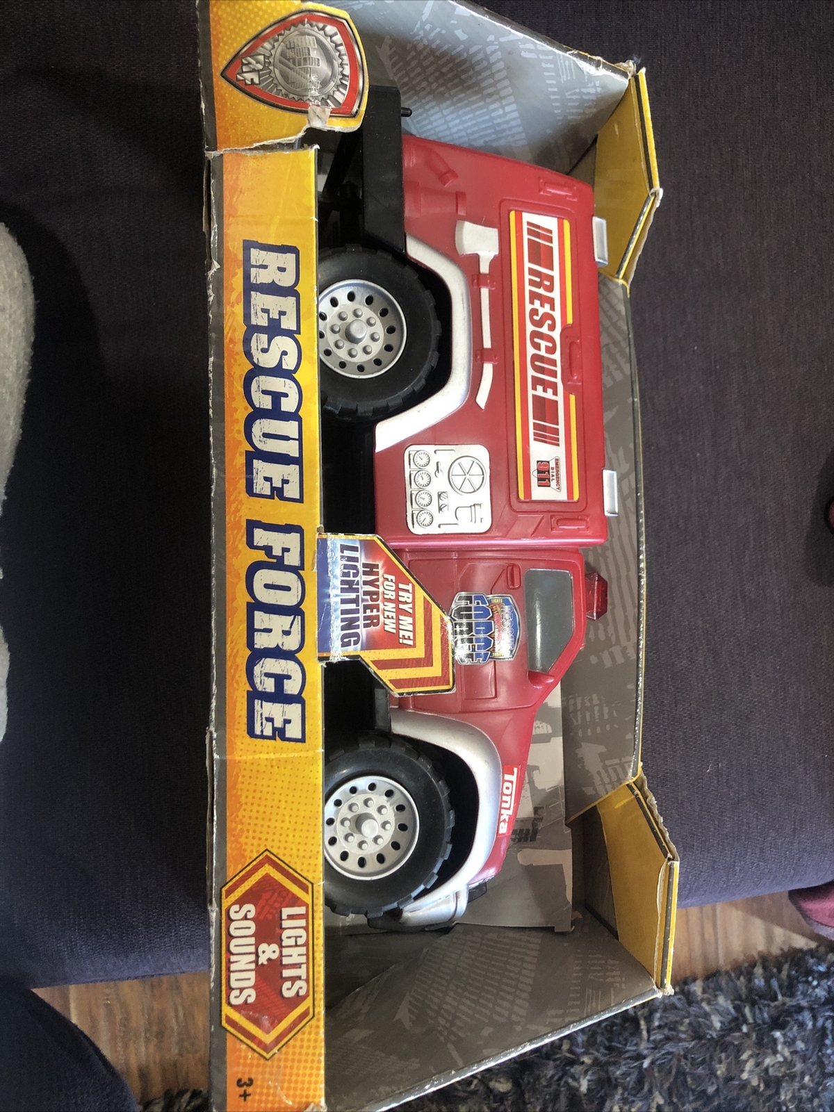 Tonka Rescue Force Lights and Sounds Police Car (Fire Truck) | eBay
