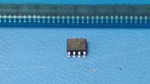 (10 PCS) AT25040N-10SI-2.7 ATMEL EEPROM Memory IC 4Kb (512 x 8) SPI 3 ...