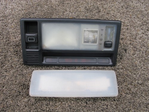 🥇86-91 MERCEDES W126 C126 SET OF 2 OVERHEAD CONSOLE DOME INTERIOR LIGHT ...