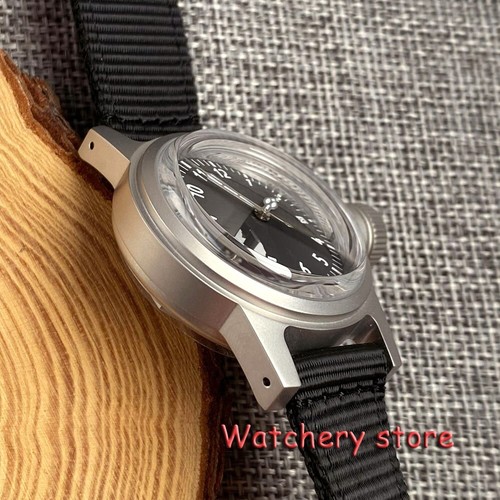 36mm Tandorio Military Brush Watch For Men 20ATM Diving Japan NH35A ...