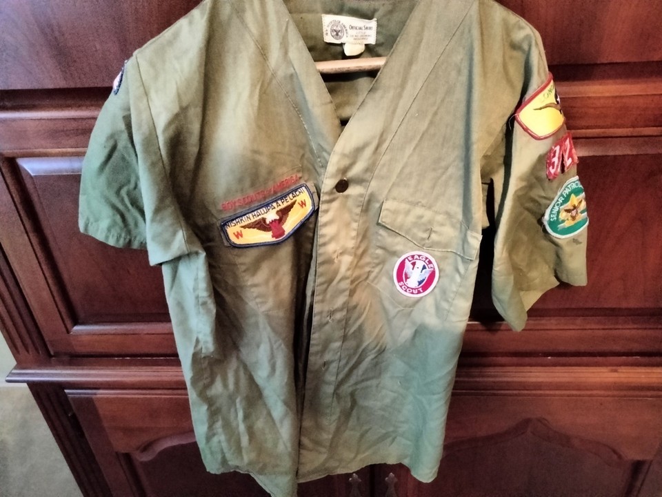 Boy Scout,Red vest with a lot of disirable patches,Longhorn Council ...