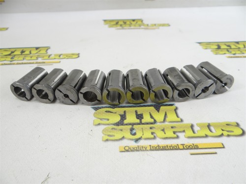 10 ASSORTED HARDINGE DRILL BUSHINGS 5/8" OD 5/32" TO 29/64" | eBay
