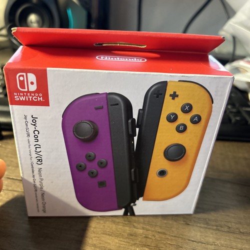 Official Nintendo Switch Joy-Con Wireless Controllers NEW Purple and ...