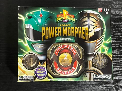 🔥Mighty Morphin Power Rangers Legacy Green/White Morpher W/Signed Lot 🔥 ...