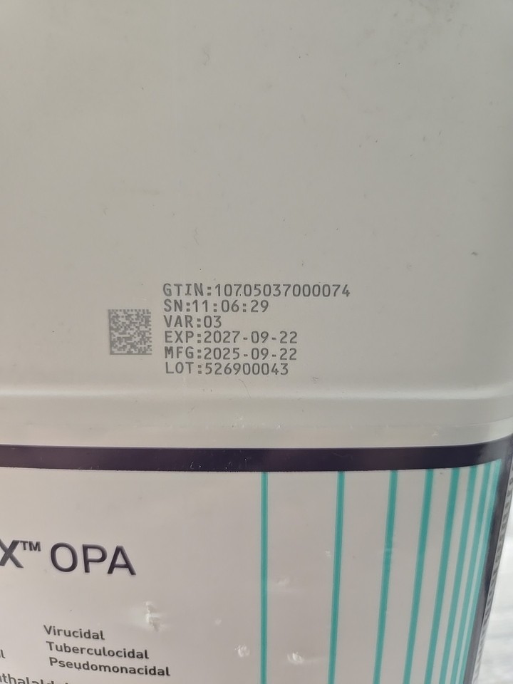 ASP Cidex OPA Solution High Level Sterilization- 1 Gallon | eBay