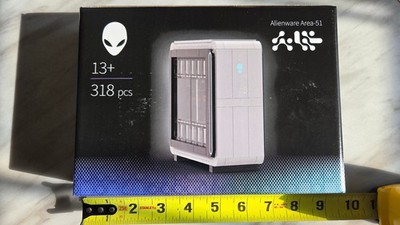 Lego Alienware Brick Kit Custom Promotional Set BuildaMOC 318 pieces ...